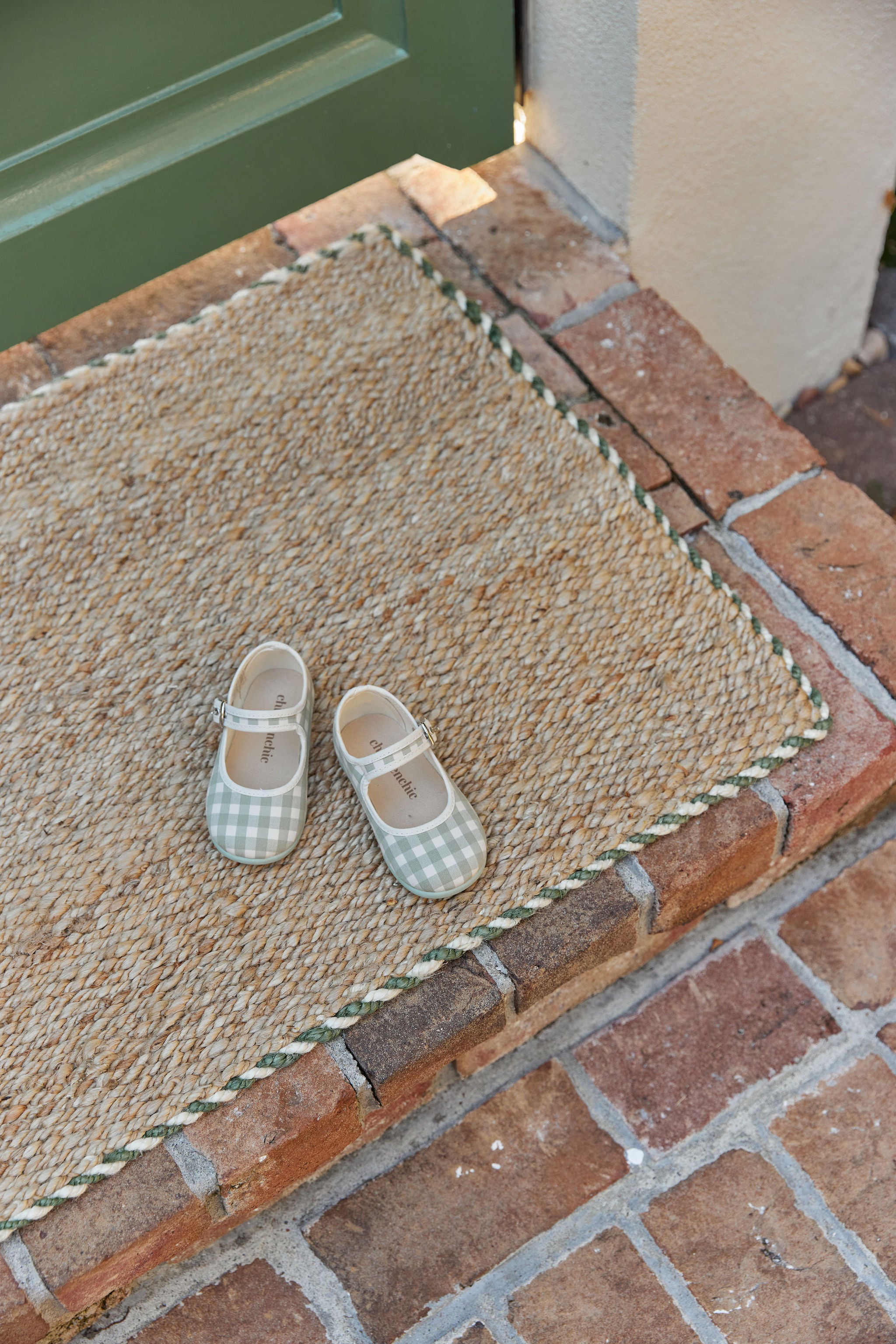 Braided Jute Doormat in Basil – Art of the Entry