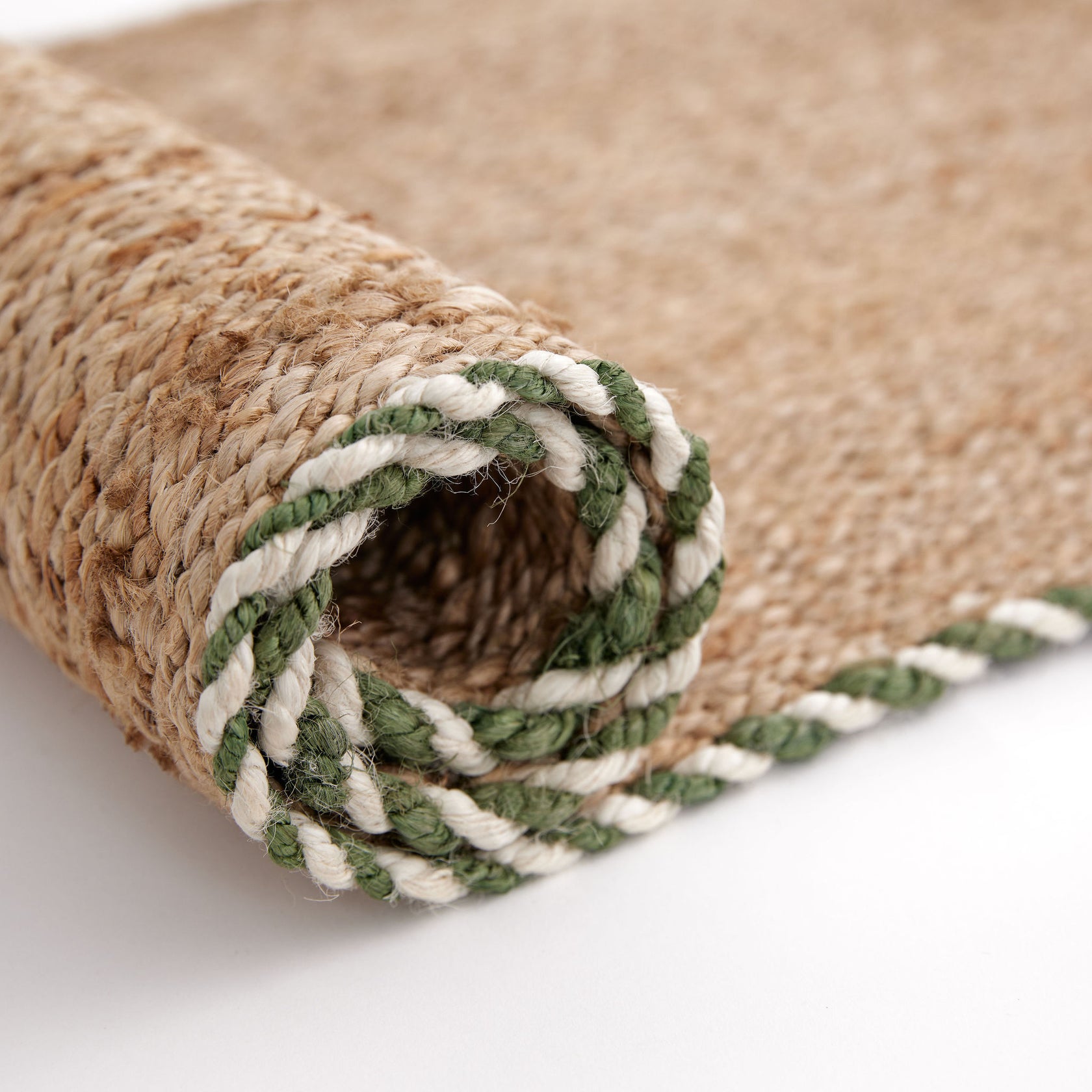 Braided Jute Doormat in Basil – Art of the Entry